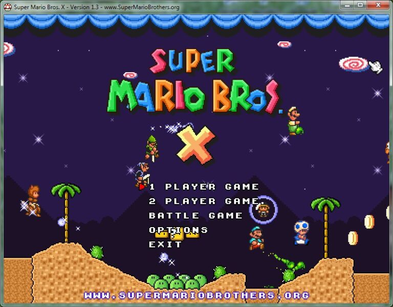 SMBX 1.3.0.1 - Super Mario Bros. X - Info y descarga - SMBX Equipo Estelar